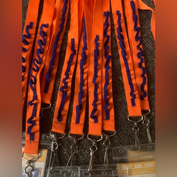 Toys | Nerf Dart Bingo Lanyards Holders Wit Tags Tattoos Nerf Party ...